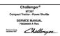 CHALLENGER MT297 COMPACT TRACTOR, POWER SHUTTLE SERVICE REPAIR MANUAL ...